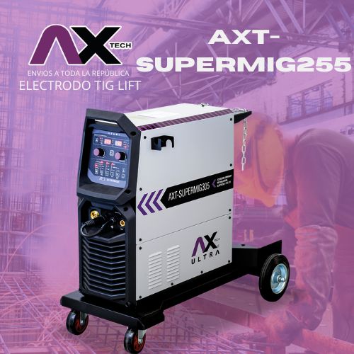 AXT-SUPERMIG255 MICROALAMBRE ELECTRODO Y TIG LIFT – Axtech Soldadoras
