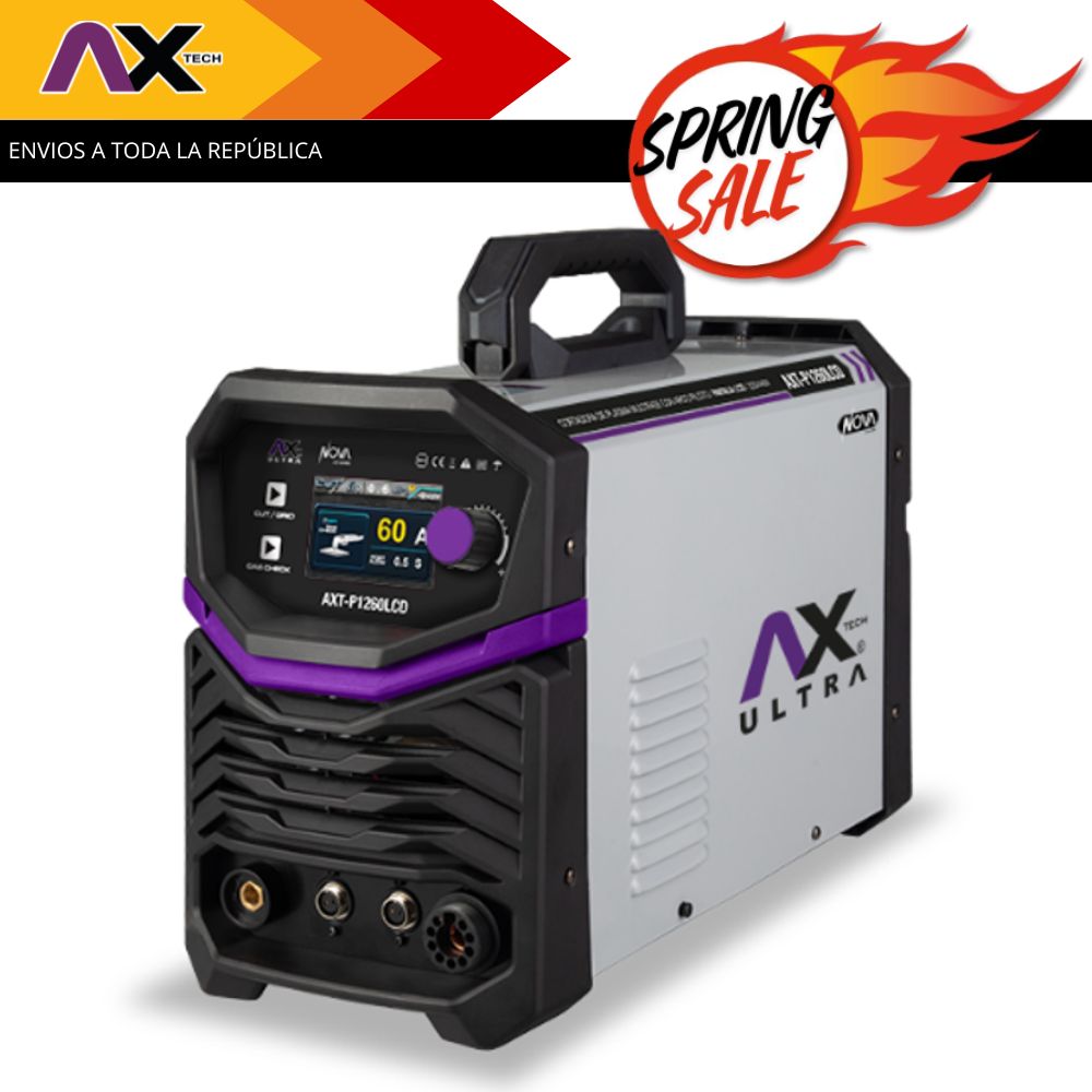AXT-P1260LCD CORTADORA DE PLASMA INVERTER 25-60A MULTI-FASE 220-440V ...